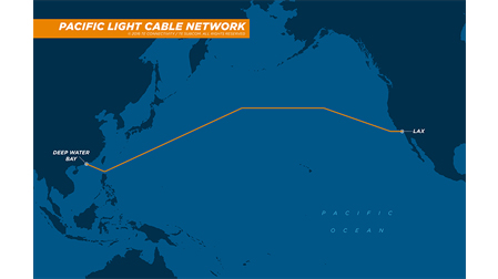 Google and Facebook Partner to Build Pacific Light Cable Network