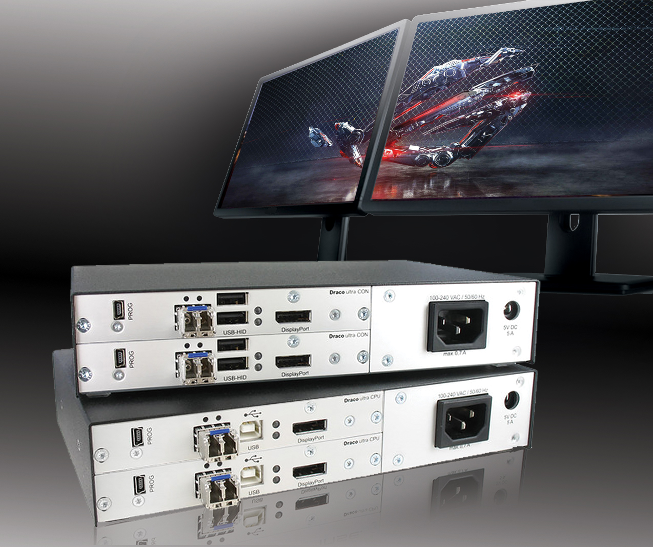 IHSE’s Dual-Head 4K DisplayPort Extender Kit Increases Viewing Area at ...