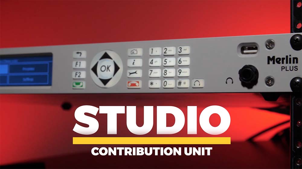Merlin Plus: The studio connection unit with ViA