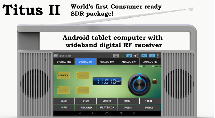 Titus II DRM Receiver Unveiled