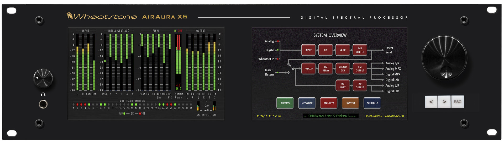 From IBC: Wheatstone Spotlights X5 FM Audio Processor - Radio World