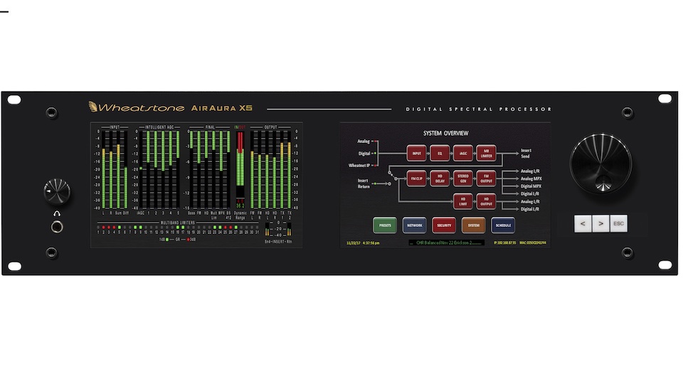 From IBC: Wheatstone Spotlights X5 FM Audio Processor - Radio World