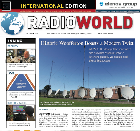 Inside the October Issue of Radio World International - Radio World