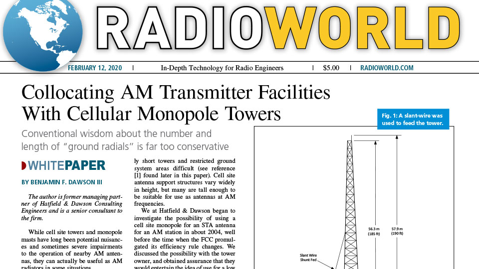Inside the Feb. 12 Issue of RW Engineering Extra - Radio World