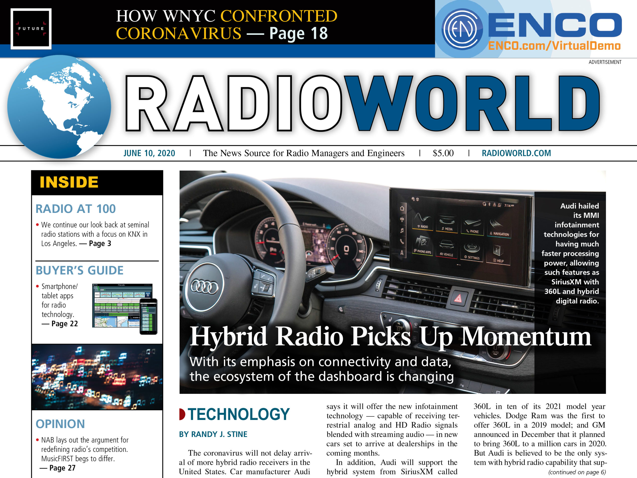 Inside the June 10 Issue of Radio World - Radio World