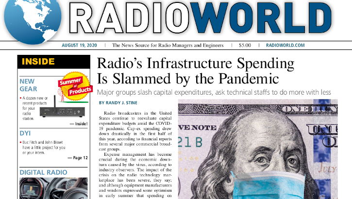 Inside the August 19 Issue of Radio World - Radio World
