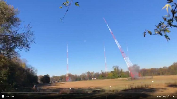 Watch the "WMAL Towers" Fall - Radio World