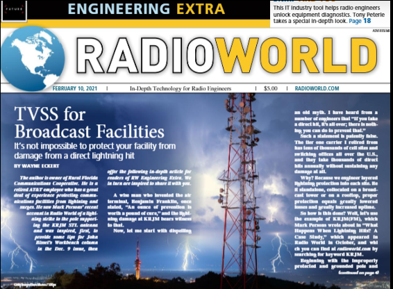 Inside the Feb. 10 Issue of RW Engineering Extra - Radio World