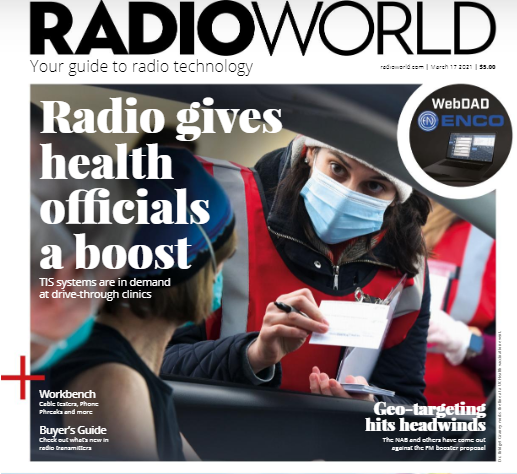 Inside the March 17, 2021 Issue of Radio World - Radio World