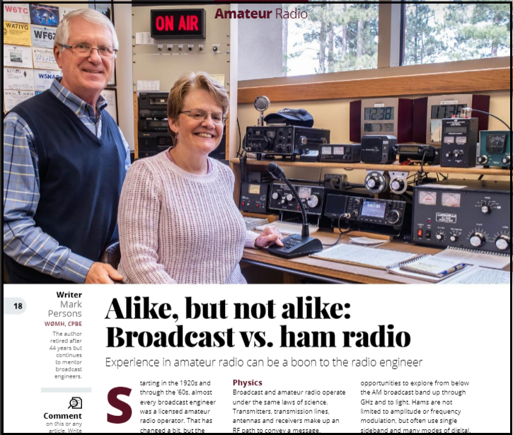 Readers Celebrate Ham Radio - Radio World