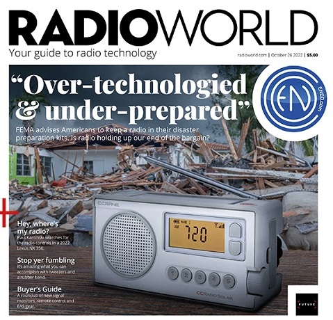 Inside the Oct. 26, 2022 Issue of Radio World - Radio World