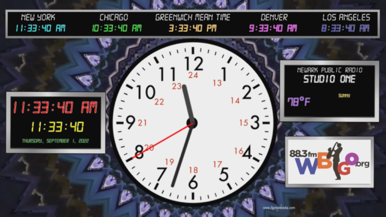 WBGO Installs Sprite Broadcast Clocks - Radio World