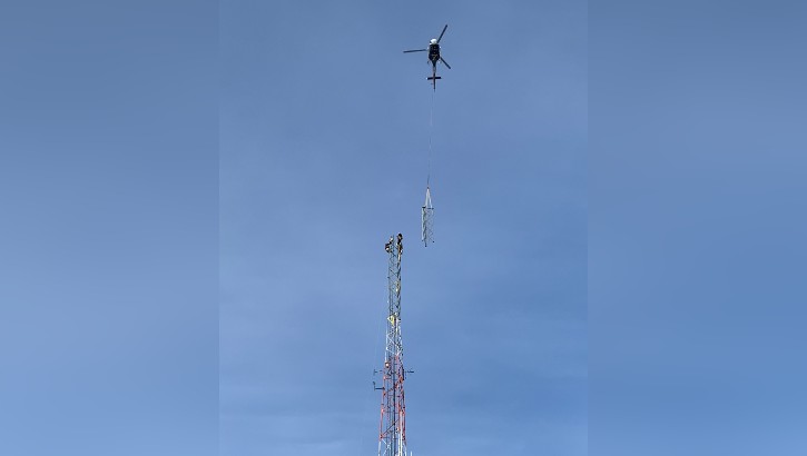 KYUK Removes 80 Feet From FM Tower - Radio World
