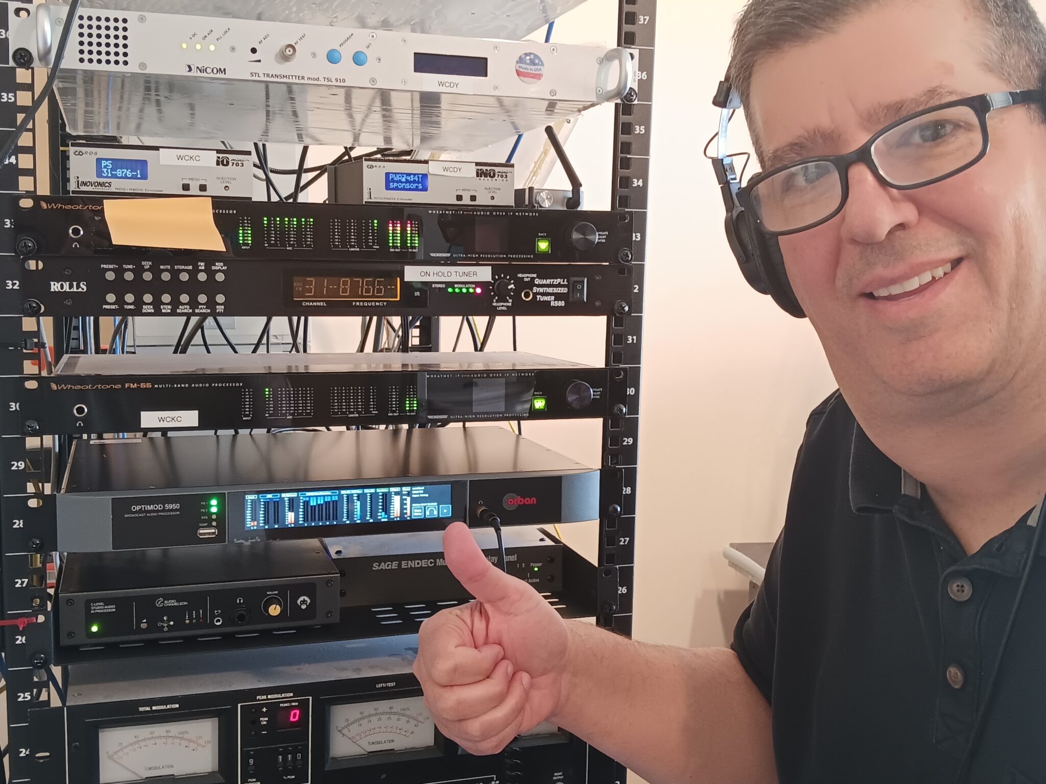 Optimod 5950 Drives Home the Sound of WCKC - Radio World