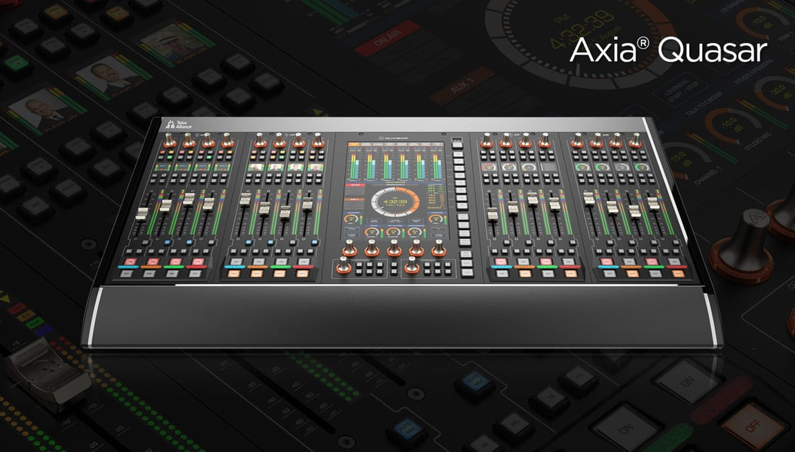 Telos Updates Software for Axia Quasar XR & SR Consoles - Radio World