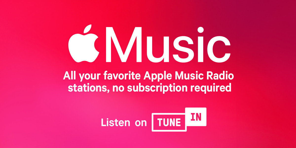 Apple Music's Radio Stations Arrive on TuneIn - Radio World